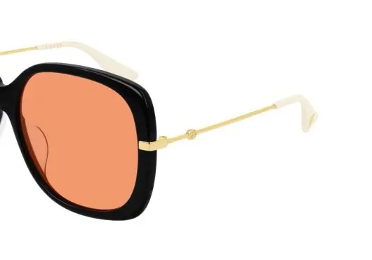 Gucci Logo Detail Oversized Sunglasses