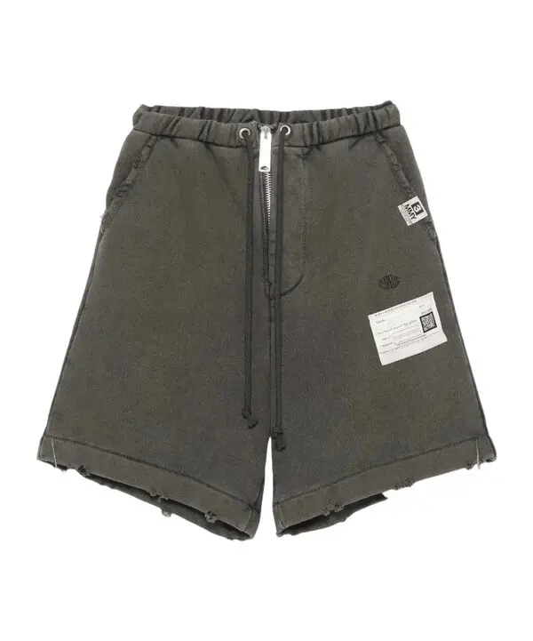 Mihara Yasuhiro Distressed Cotton Shorts