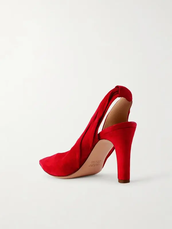 Gabriela Hearst Open-toe High-heeled Sandals - Red