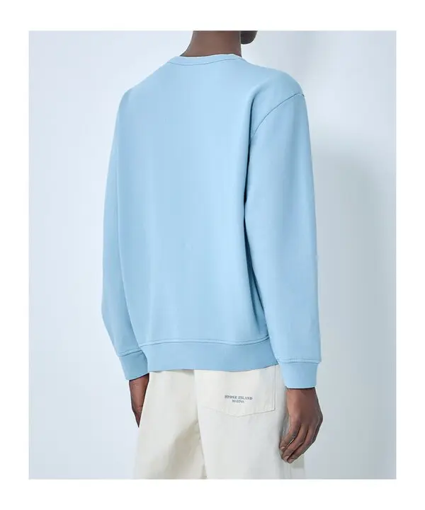 Stone Island Ribbed Crewneck Sweatshirt