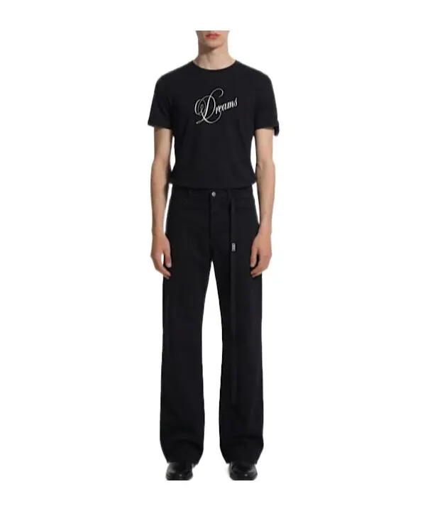 ANN DEMEULEMEESTER Baptist Printed Standard Fit T-shirt