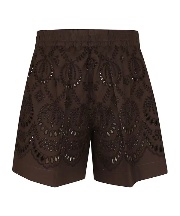 P.a.r.o.s.h Cannes Embroidered Shorts