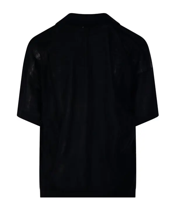 ROBERTO COLLINA Collared V-neck T-shirt