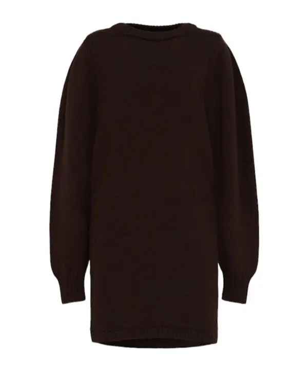 LEMAIRE Ribbed Wool Sweater With Side Slits