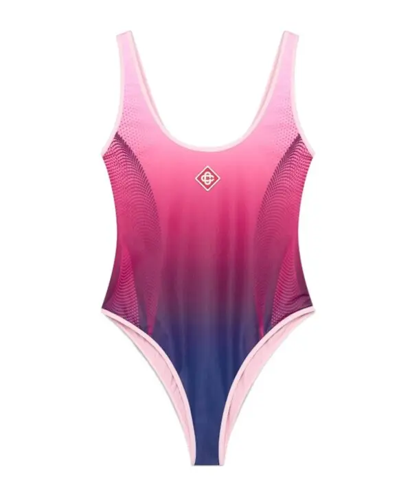 Casablanca Gradient One Piece Swimsuit - Pink