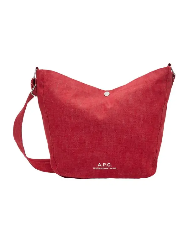 A.p.c. Journal Adjustable-strap Tote Bag - Red