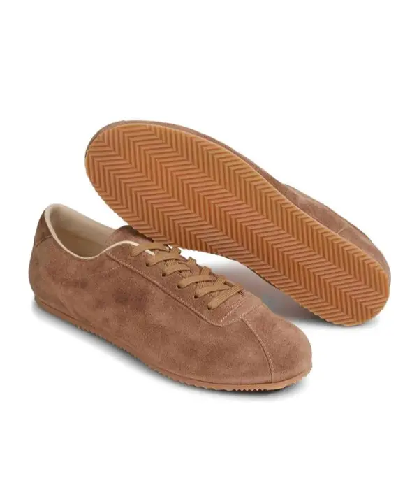 COMMON PROJECTS Lace-up Low-top Casual Suede Sneakers - Brown