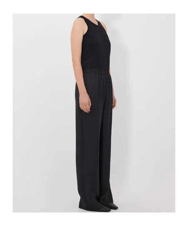 Loulou De Saison Lars Wide-leg Pants - Black
