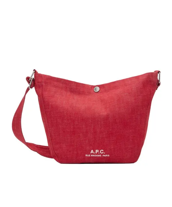 A.p.c. Journal Small Shoulder Bag - Red