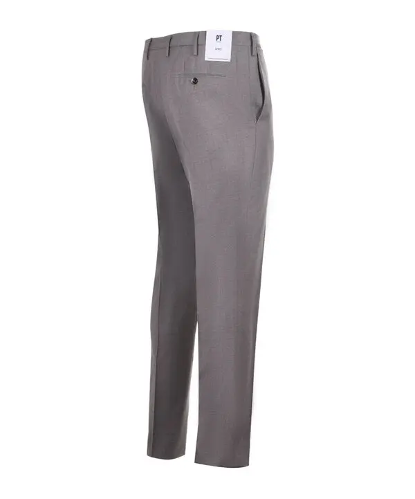 PT TORINO Skinny Flannel Trousers