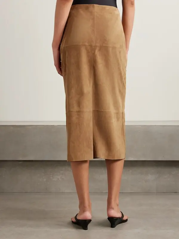 Proenza Schouler Nadia Suede Skirt