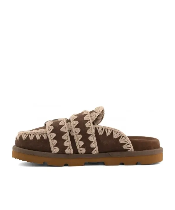 Mou Low Bio Sabot Two-buckle Clog