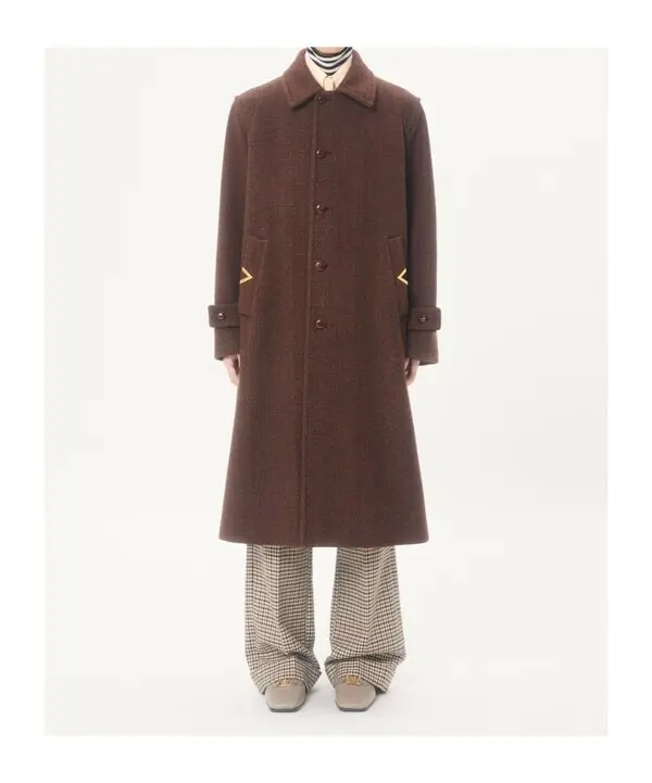 Valentino Garavani Collared Long-sleeved Coat