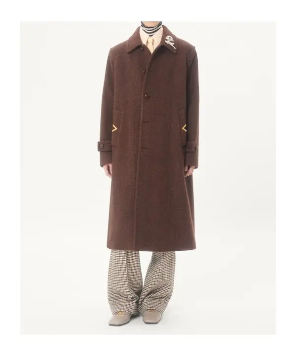 Valentino Garavani Collared Long-sleeved Coat