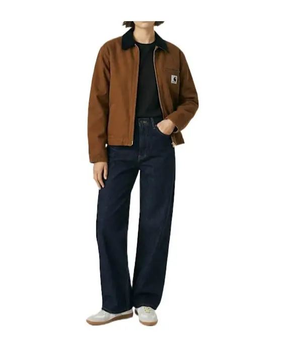 Sacai X Carhartt Wip Padded Duck Down Puffer Jacket - Brown