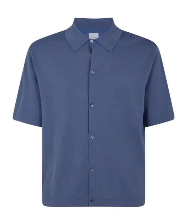 Paul Smith Checked Shirt - Blue