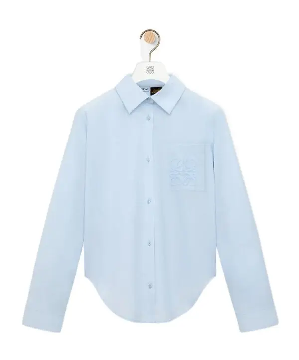 Loewe Long Sleeve Shirt - Light Blue