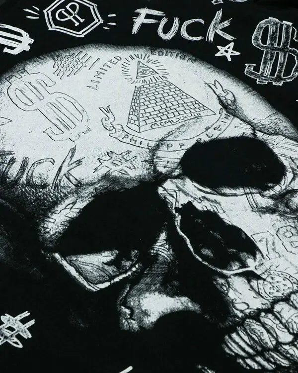 Philipp Plein Logo Printed T-shirt