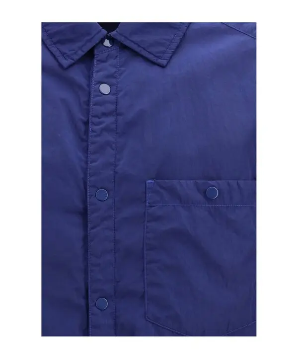 C.P. COMPANY Snap-button Shirt Jacket - Blue