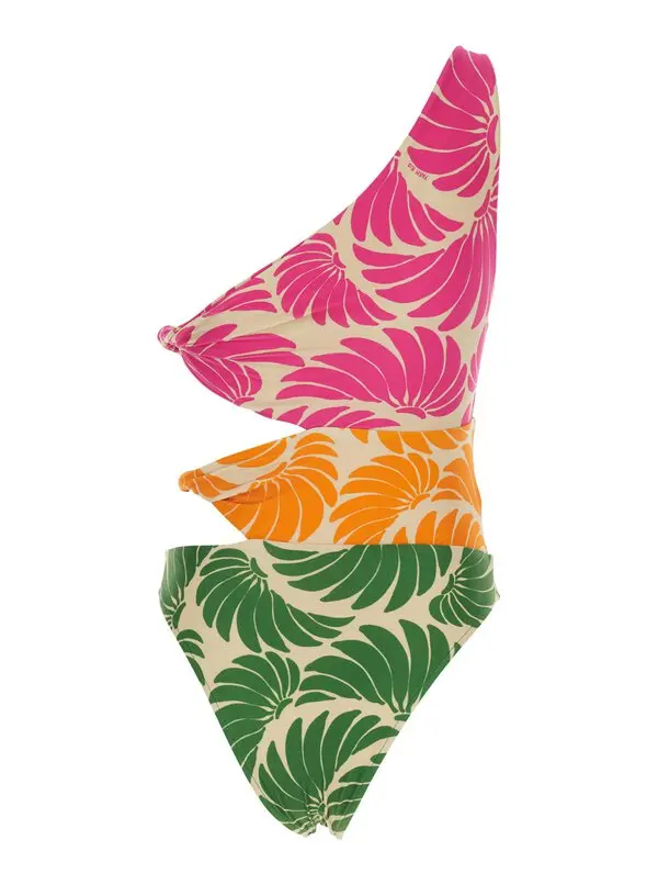 Farm Rio Banana Wings One-piece Beachwear