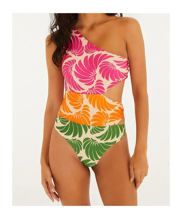 Farm Rio Banana Wings One-piece Beachwear