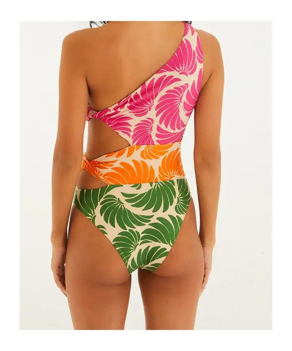 Farm Rio Banana Wings One-piece Beachwear
