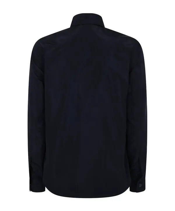 Aspesi Long Sleeve Shirt With Buckle Cuffs - Black