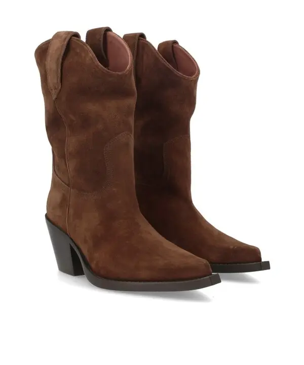 Paris Texas Pointed Toe Mid Calf Boots