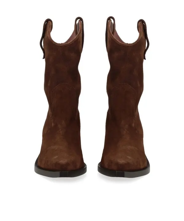 Paris Texas Pointed Toe Mid Calf Boots