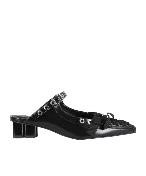 GANNI Eyelets Lace Sandals
