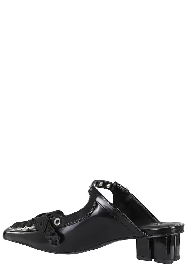 GANNI Eyelets Lace Sandals