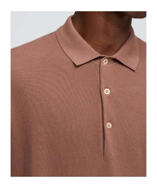 Aspesi Buttoned Polo Shirt - Red