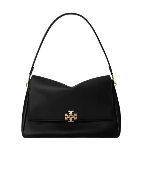 Tory Burch Charlie Large Shoulder Bag - Black