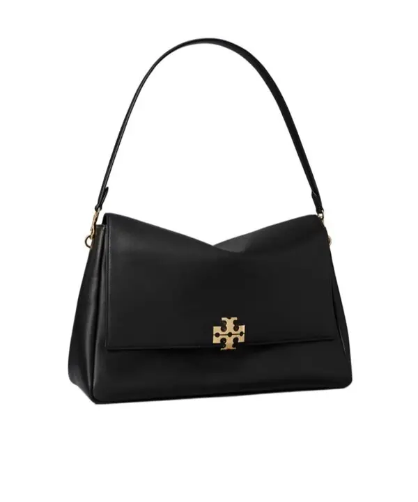 Tory Burch Charlie Large Shoulder Bag - Black
