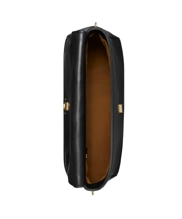 Tory Burch Charlie Large Shoulder Bag - Black