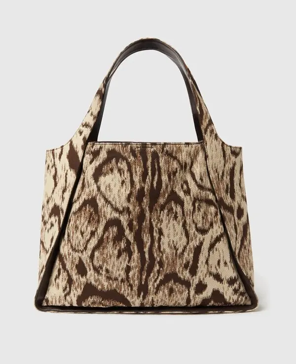 Stella McCartney Patterned Tote Bag With Rivet Embellishments