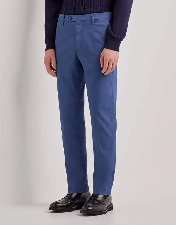 Canali Marine Regular Fit Chino Pants