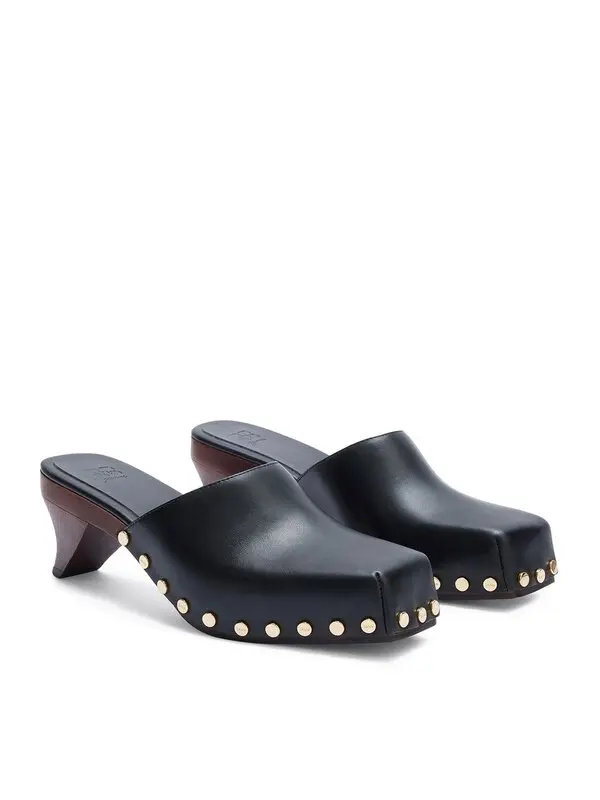 GANNI June Sabot Mules - Black