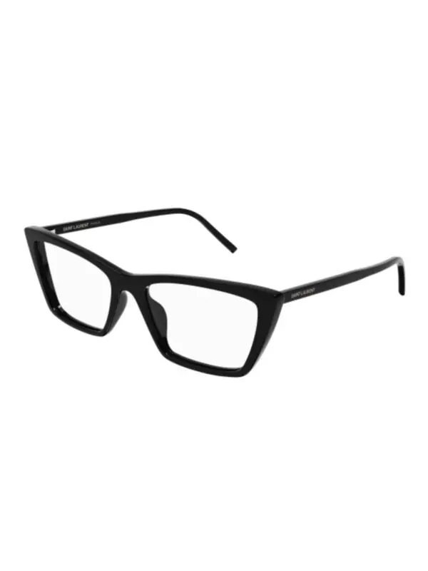 Saint Laurent Cat Eye Frame Glasses - Black