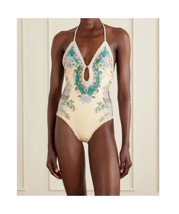 Zimmermann Sea Plunge One-piece Swimsuit - No