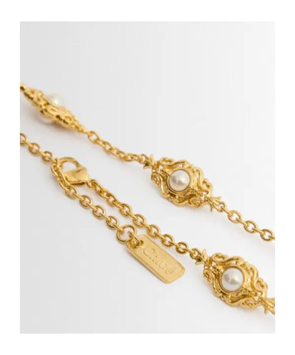 Chloé Pendant Necklace - Yellow