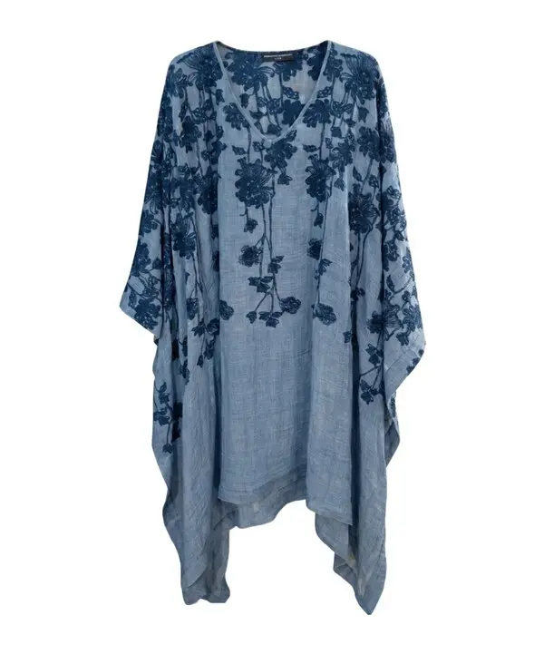 Ermanno Scervino V-neck Printed Kaftan