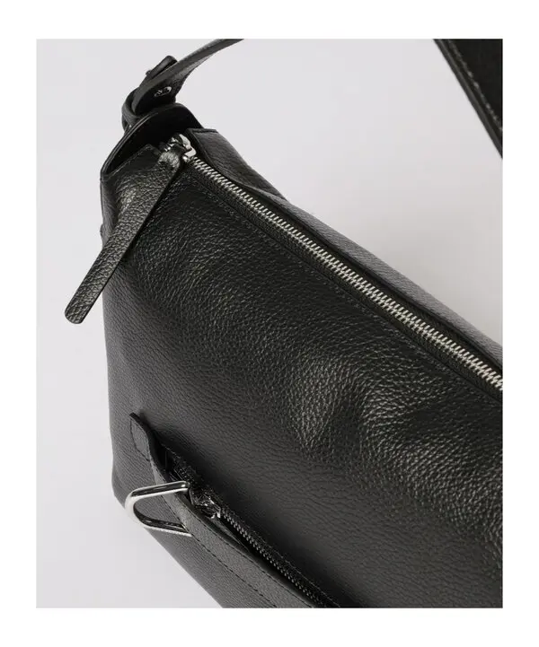 COCCINELLE Zip-top Shoulder Bag - Black