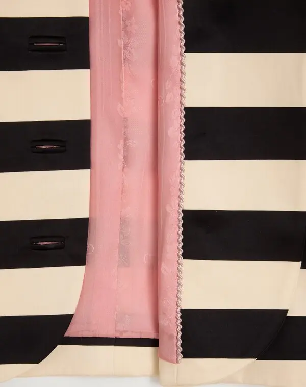 Valentino Garavani Maxi Barré Cotton Satin Jacket