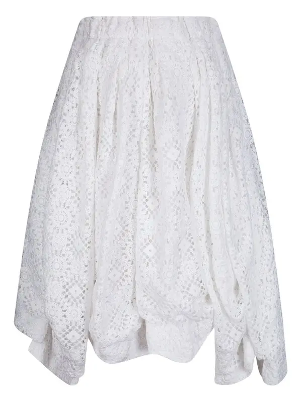 Comme Des Garçons Lace Overlay Pants