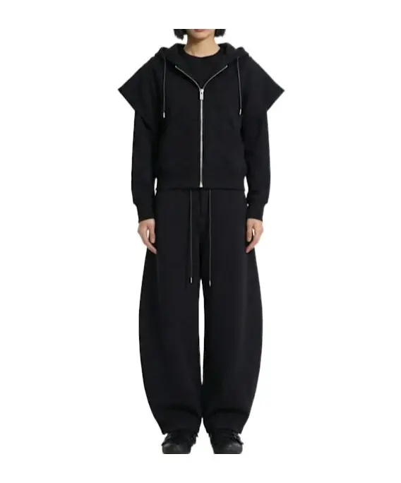 Sacai Sponge Cotton Blend Hoodie
