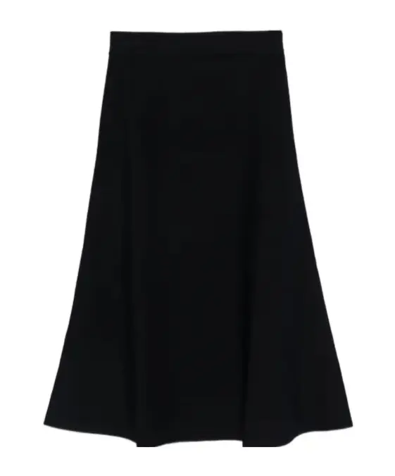 P.a.r.o.s.h Elasticated-waistband Midi Skirt - Blue