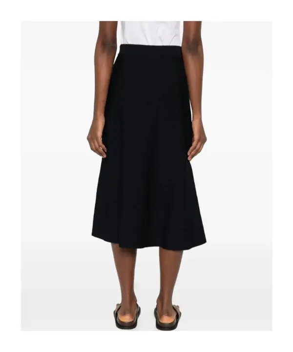 P.a.r.o.s.h Elasticated-waistband Midi Skirt