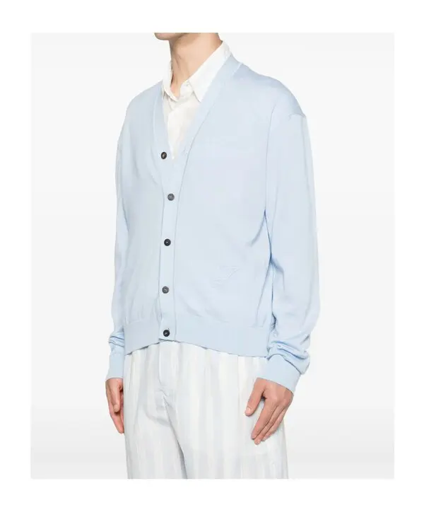 Jacquemus V-neck Cardigan With Embroidered Detail