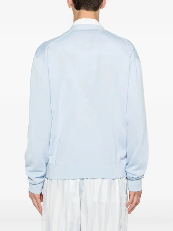Jacquemus V-neck Cardigan With Embroidered Detail